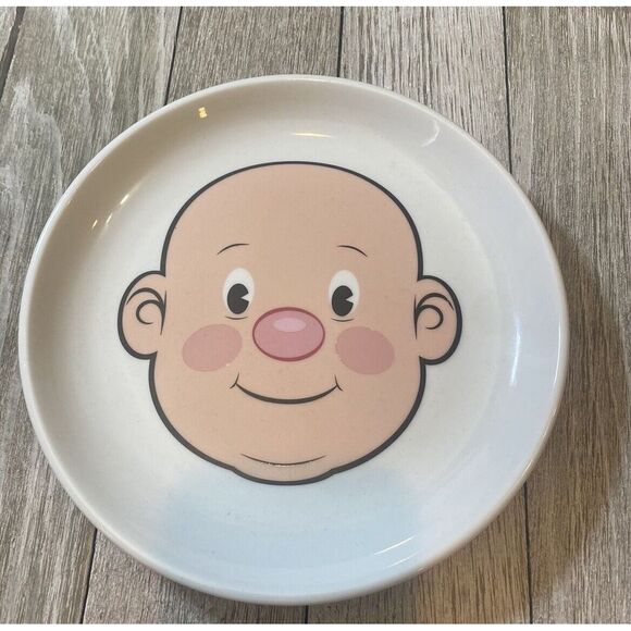 Freddy | Dining | Fred Food Face Fun Kids Ceramic Dinner Plate Play ...